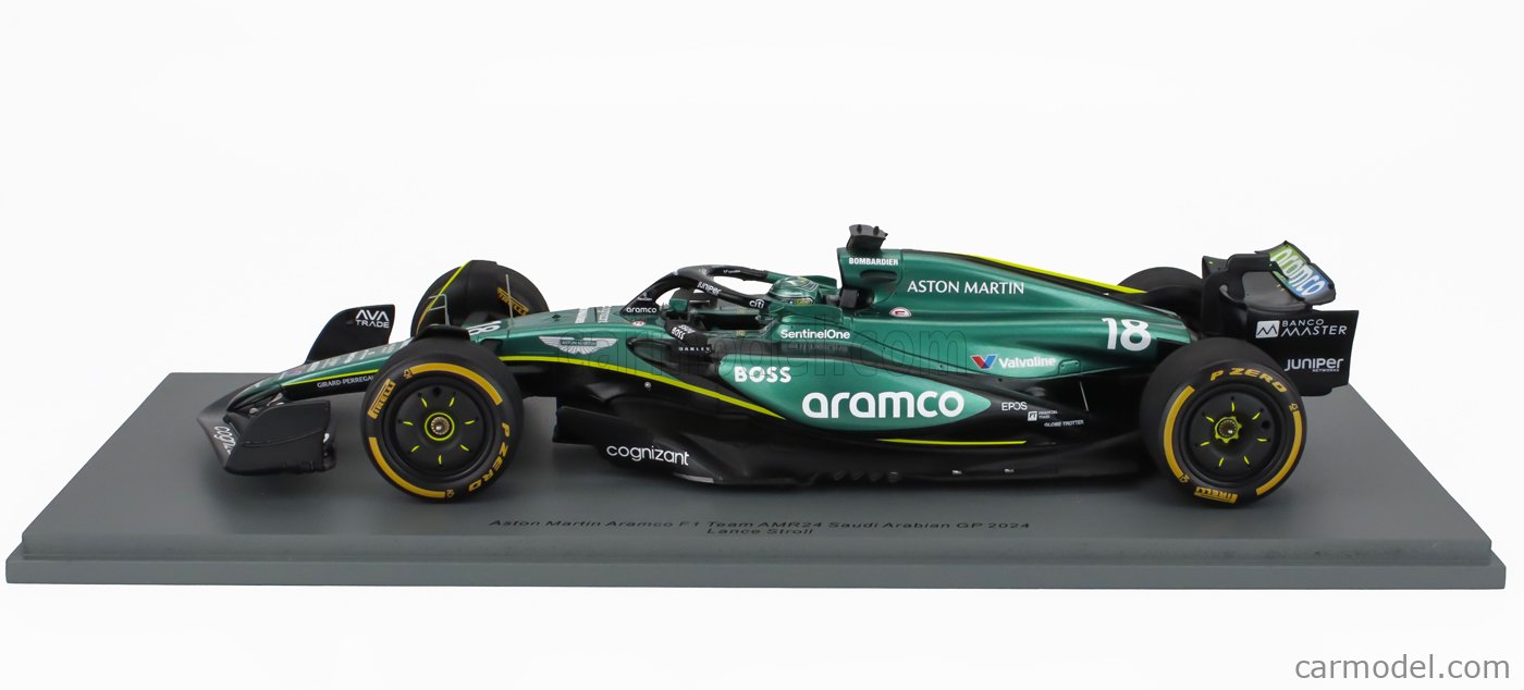 SPARK-MODEL 18S993 Scale 1/18 | ASTON MARTIN F1 AMR24 TEAM ARAMCO ...