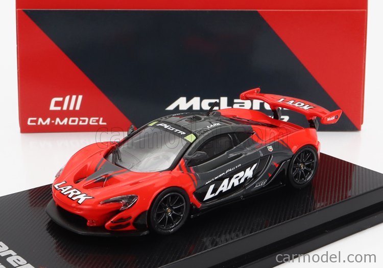 CM-MODELS CM64-P1GTR-06 Scale 1/64 | McLAREN P1 GTR N 0 2015 ORANGE BLACK