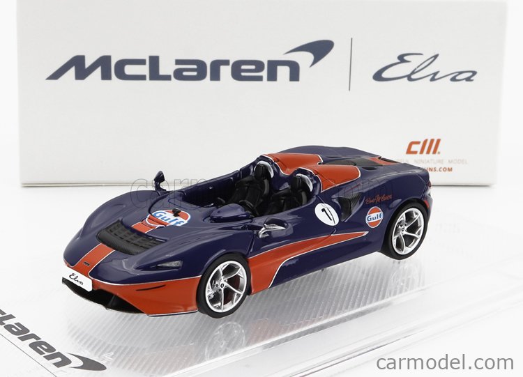 CM-MODELS CM64-ELVA-11-E11 Scale 1/64 | McLAREN ELVA GULF LIVERY 2020 ...