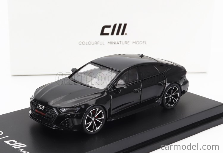 CM-MODELS CM64-RS7-01-701 Echelle 1/64 | AUDI A7 RS7 SPORTBACK 2021 BLACK