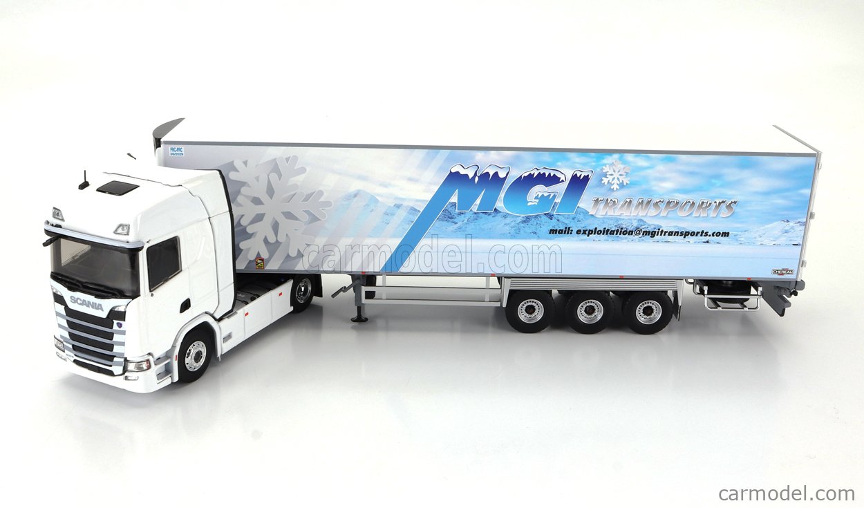 ELIGOR 118120 Scale 1/43 | SCANIA S500 TRUCK SEMI-FRIGO MGI TRANSPORT ...