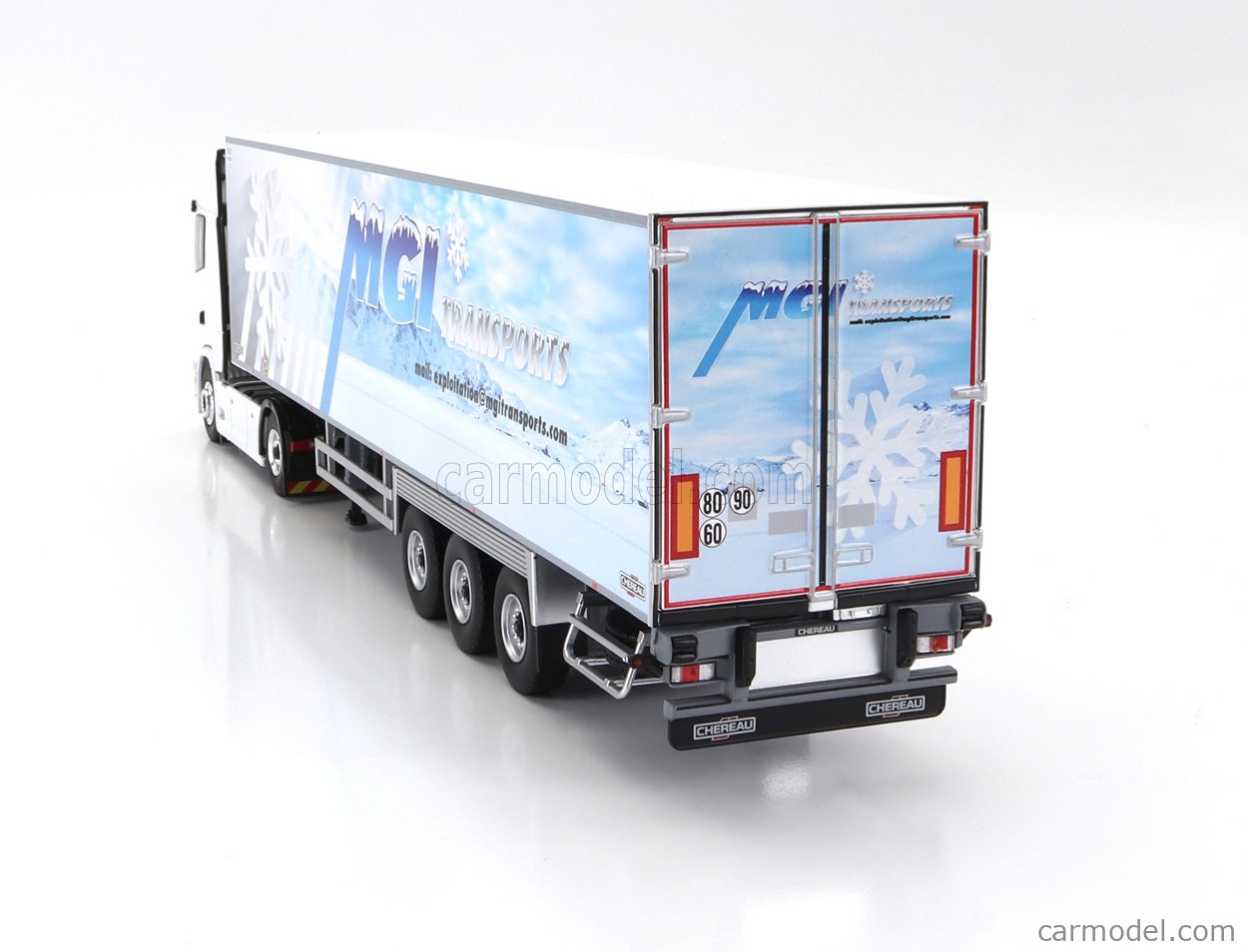 ELIGOR 118120 Scale 1/43 | SCANIA S500 TRUCK SEMI-FRIGO MGI TRANSPORT ...