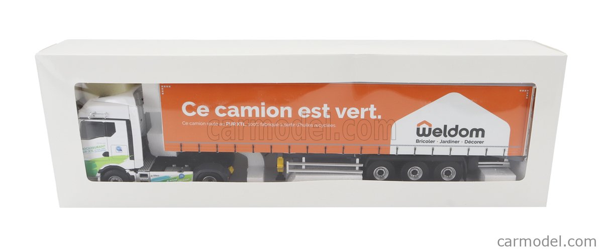 ELIGOR 118112 Scale 1/43 | MAN TGX GM TRUCK TELONATO WELDOM TRANSPORTS ...