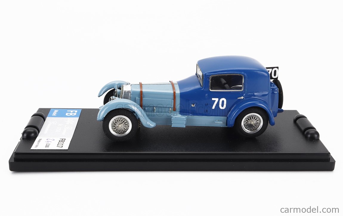 FB-MODEL FB117A Masstab: 1/43 | ALFA ROMEO 6C 1750 GS BERLINE N 70 24h ...