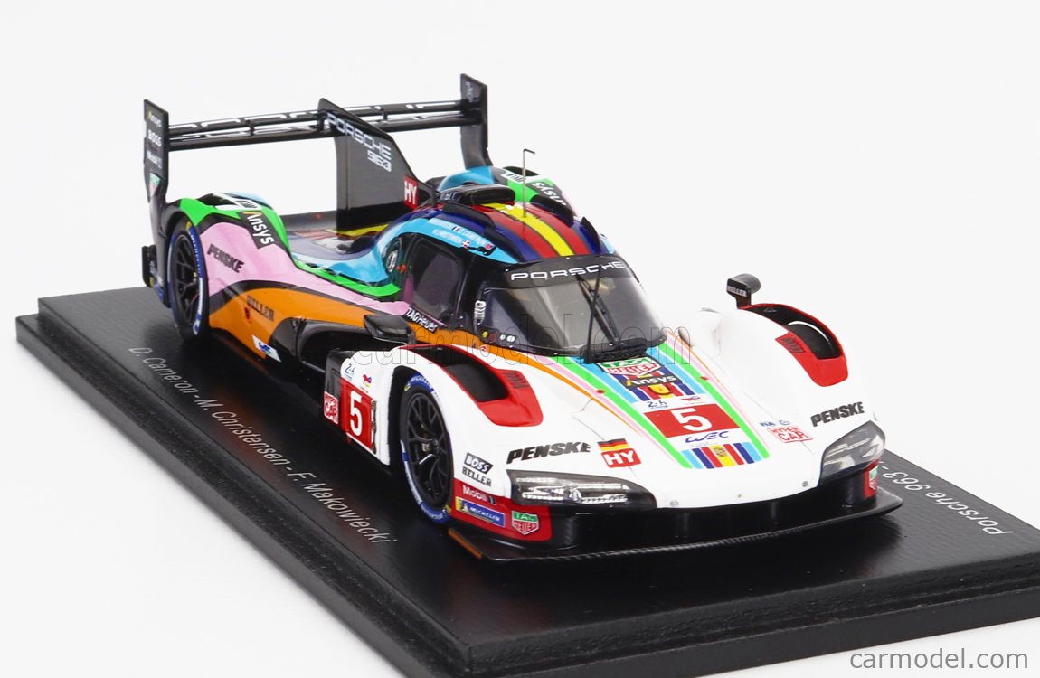SPARK-MODEL S8723 Echelle 1/43 | PORSCHE 963 9RD 4.6L TURBO V8 TEAM ...