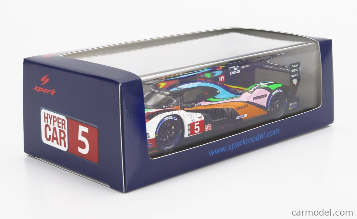 SPARK-MODEL S8723 Echelle 1/43 | PORSCHE 963 9RD 4.6L TURBO V8 TEAM ...