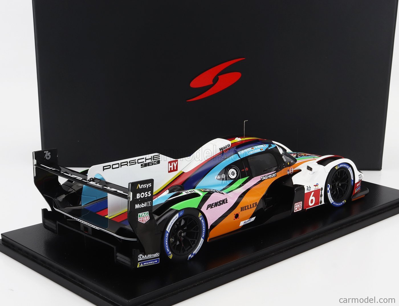 SPARK-MODEL 18S913 Scale 1/18 | PORSCHE 963 9RD 4.6L TURBO V8 TEAM ...