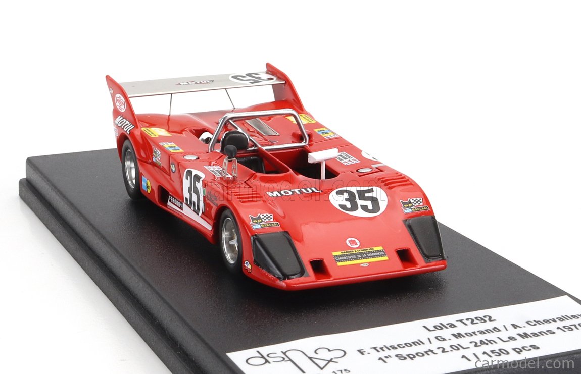 TROFEU TRFDSN175 Scale 1/43 | LOLA T292 TEAM GEORGE MORAND N 35 WINNER ...