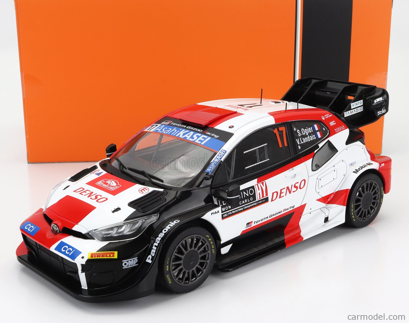 IXO-MODELS 18RMC152A.22 Escala 1/18 | TOYOTA YARIS GR HYBRID RALLY1 TEAM TOYOTA GAZOO RACING WRT ...