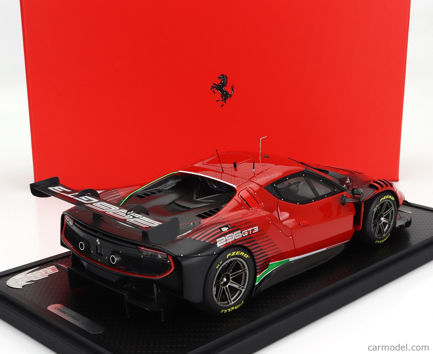 BBR-MODELS P18225ACFM-VET Scale 1/18 | FERRARI 296 GT3 EVO 3.9L TURBO ...