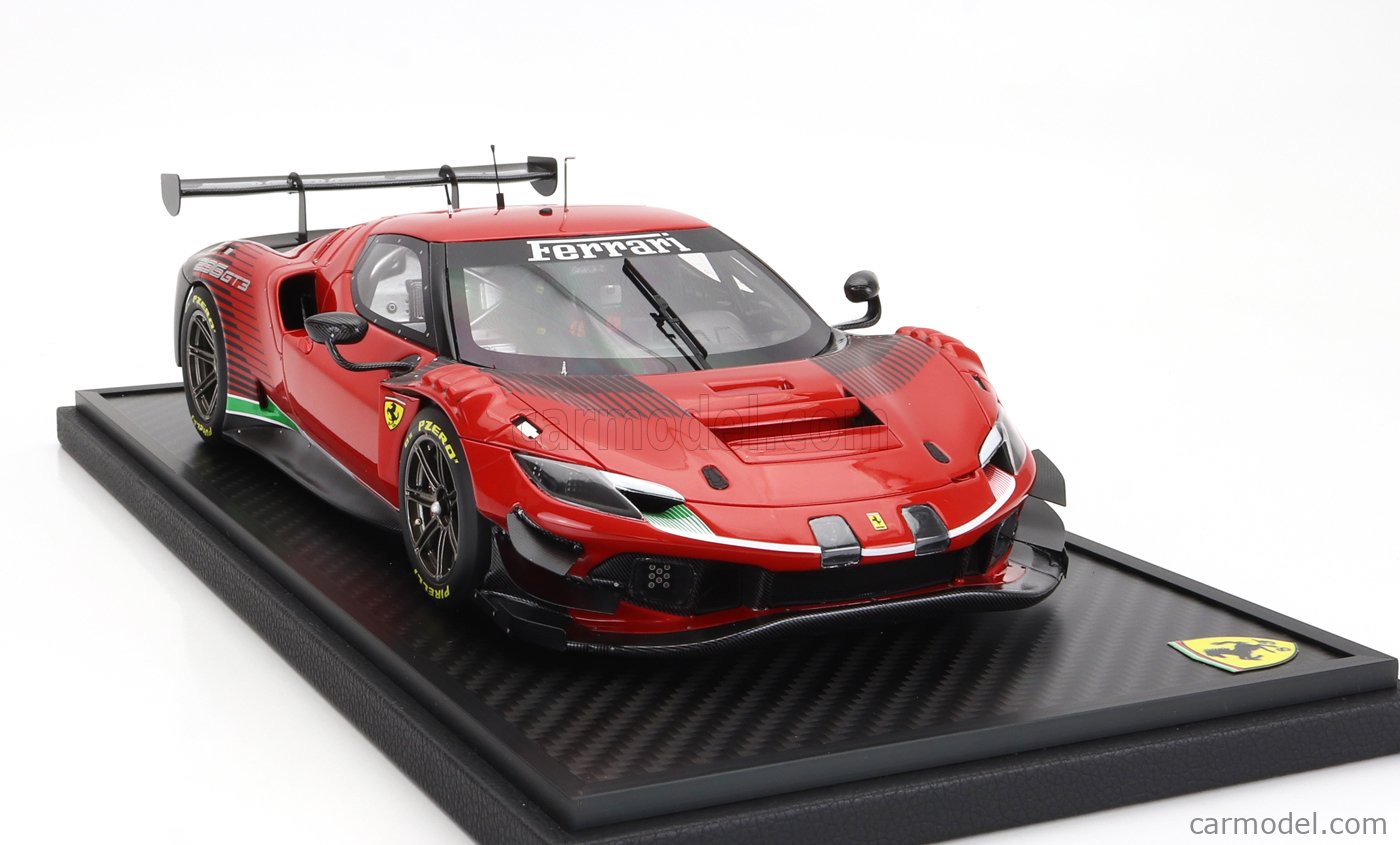 BBR-MODELS P18225ACFM-VET Scale 1/18 | FERRARI 296 GT3 EVO 3.9L TURBO ...