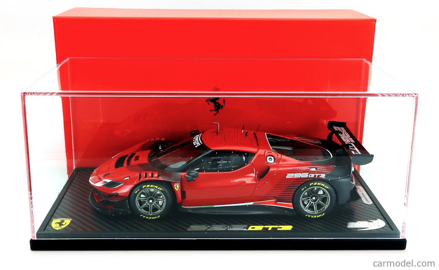 BBR-MODELS P18225ACFM-VET Scale 1/18 | FERRARI 296 GT3 EVO 3.9L TURBO ...