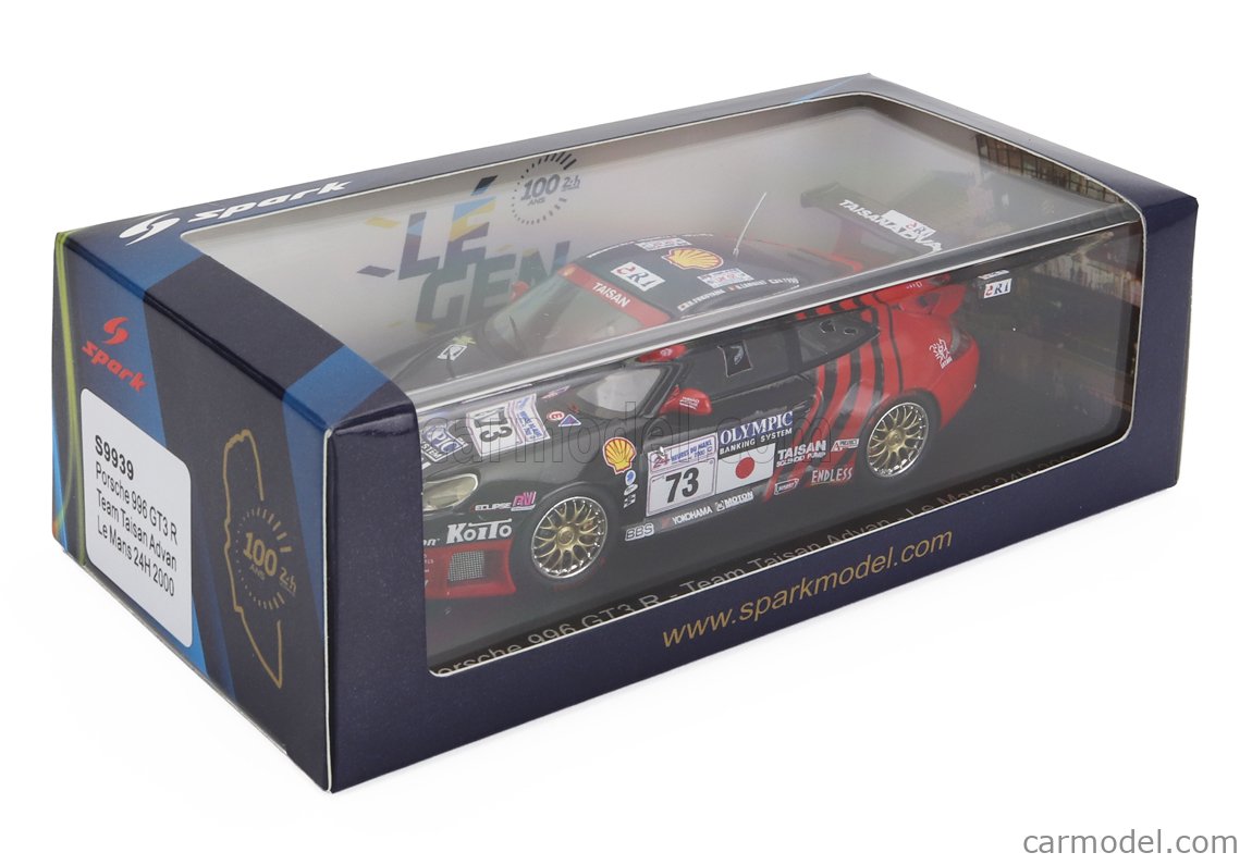 SPARK-MODEL S9939 Scale 1/43 | PORSCHE 911 996 GT3 R 3.6L TEAM TAISAN ...