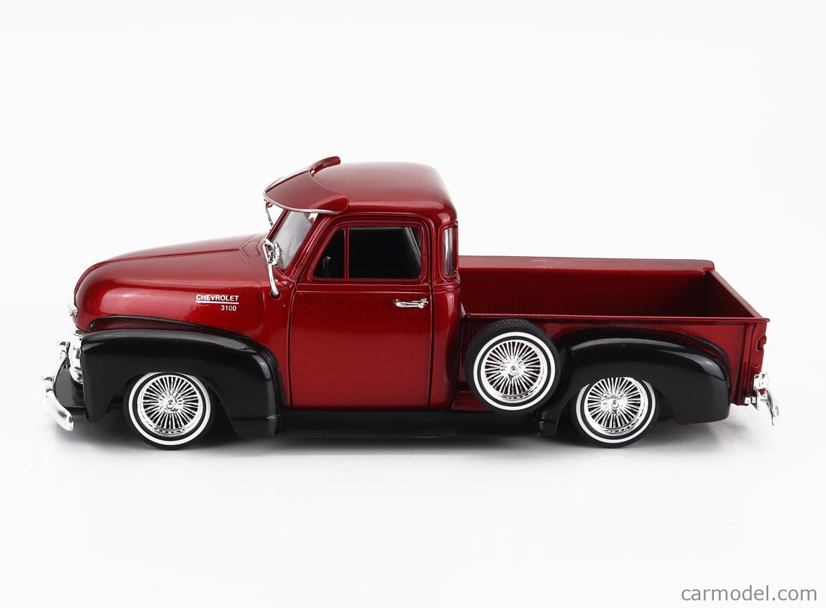 WELLY WE22087LRW-BKMRD Scale 1/24 | CHEVROLET 3100 PICK-UP LOW RIDER ...