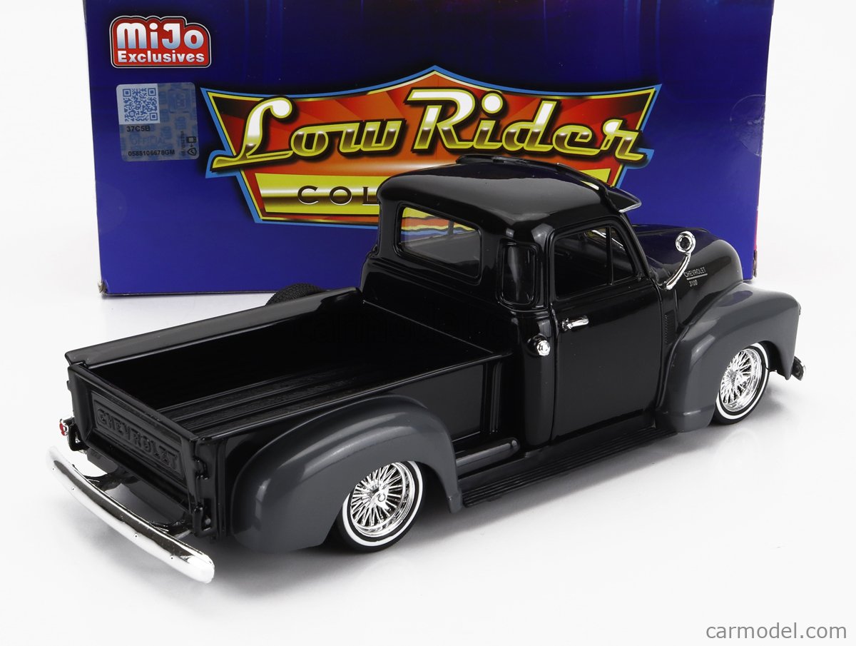 WELLY WE22087LRW-BKGRY Scale 1/24 | CHEVROLET 3100 PICK-UP LOW RIDER ...