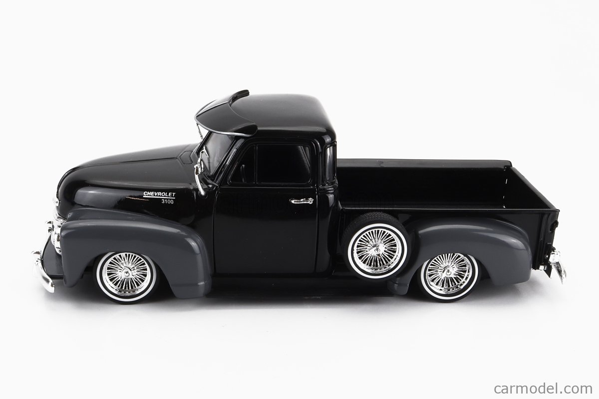 WELLY WE22087LRW-BKGRY Scale 1/24 | CHEVROLET 3100 PICK-UP LOW RIDER ...