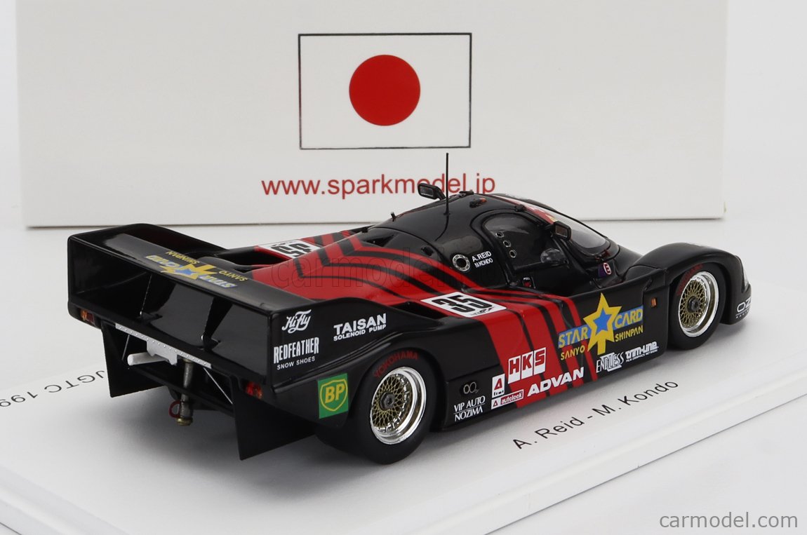 SPARK-MODEL SJ151 Scale 1/43 | PORSCHE 962C TEAM TAISAN STARCARD N 35 WINNER ROUND 3 GT1 JGTC ...