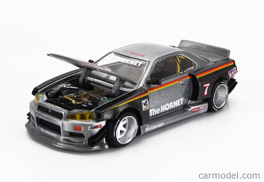 MINI-GT KHMG093-POLISHED Scale 1/64 | NISSAN SKYLINE GT-R (R34) NISMO Z ...