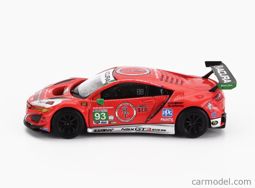 TRUESCALE MGT00617-L Escala 1/64 | ACURA NSX GT3 EVO22 TEAM RACERS EDGE ...