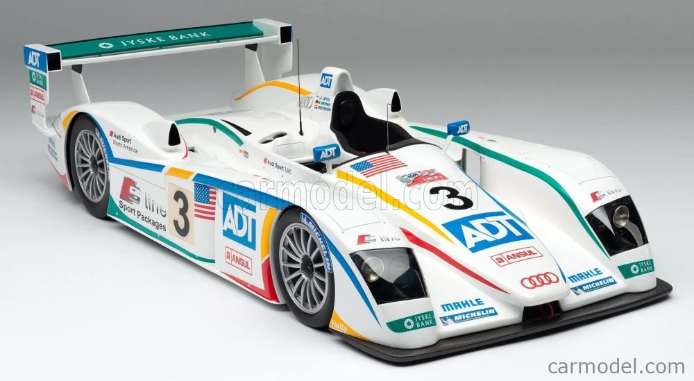 SPARK-MODEL 18LM05 Scale 1/18 | AUDI R8 3.6L TURBO TEAM ADT CHAMPION ...