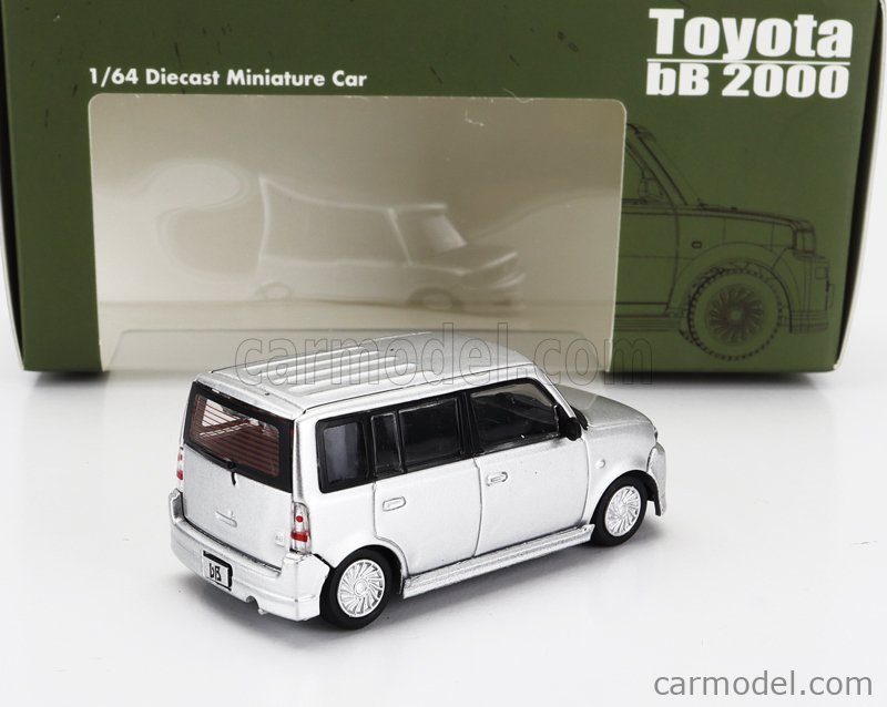 BM-CREATIONS BM64B0380LHD Scale 1/64 | TOYOTA bB 2000 SILVER