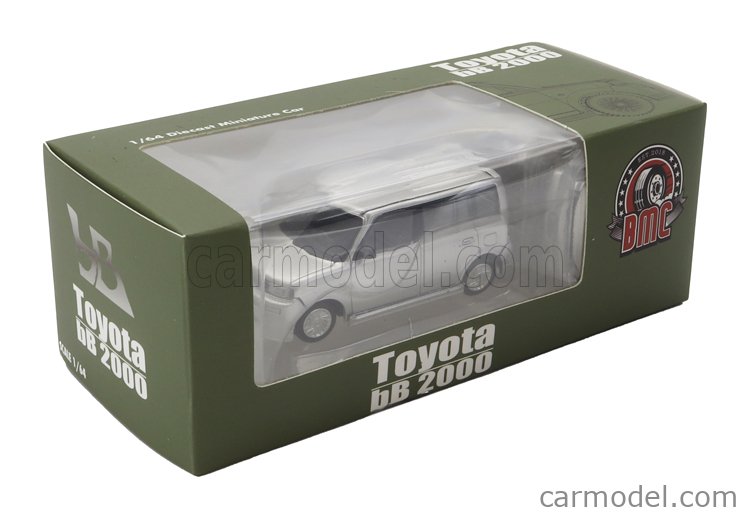 BM-CREATIONS BM64B0380LHD Scale 1/64 | TOYOTA bB 2000 SILVER