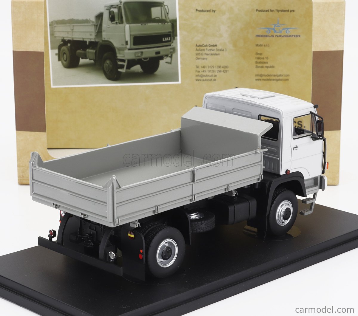 AUTOCULT ATC10140 Scale 1/43 | LIAZ 151.261 TRUCK 2-ASSI 1990 2 TONE GREY