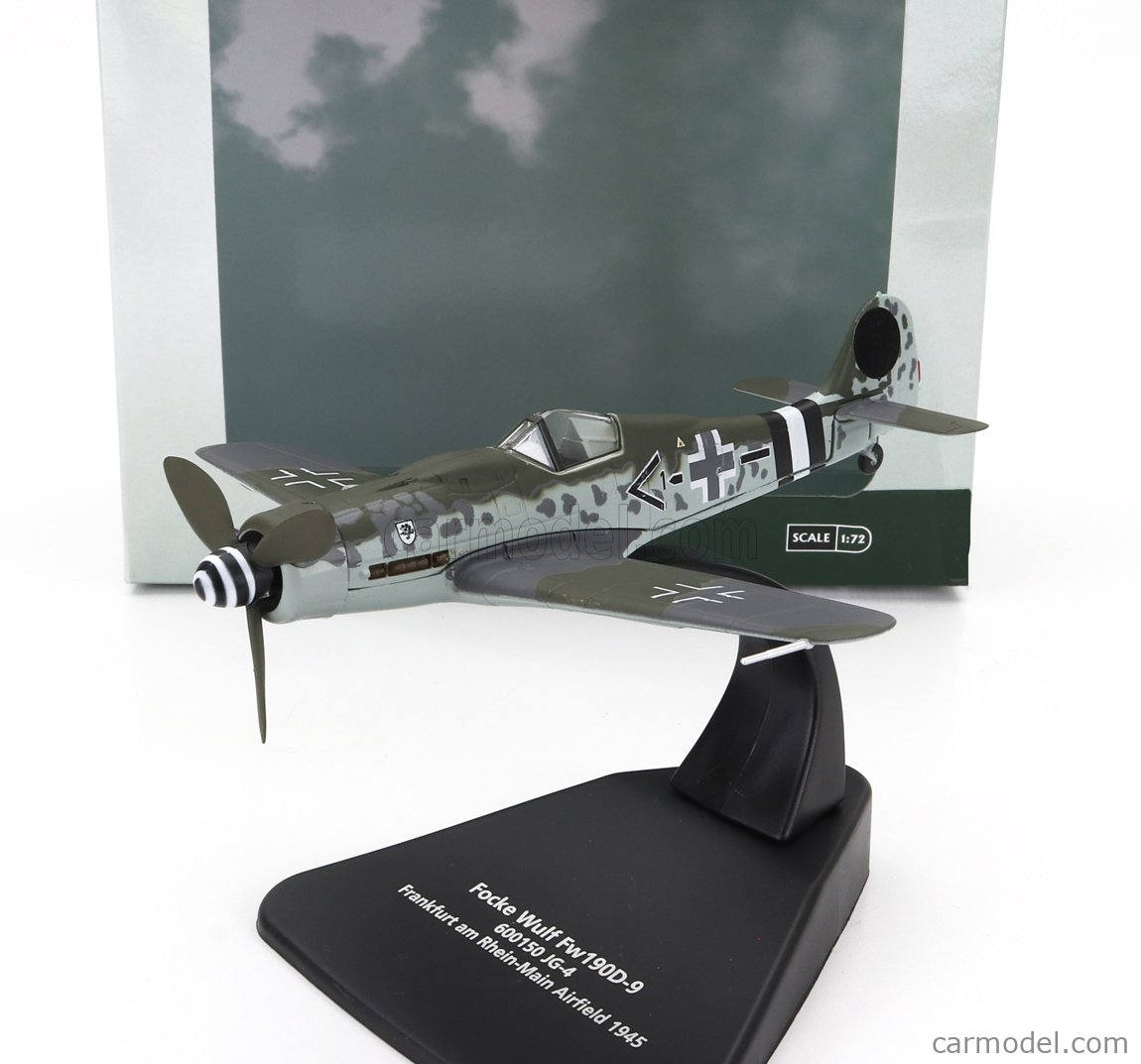 OXFORD-MODELS OXFAC113 Scale 1/72 | FOCKE WULF FW 190 D-9 JG-4 ...