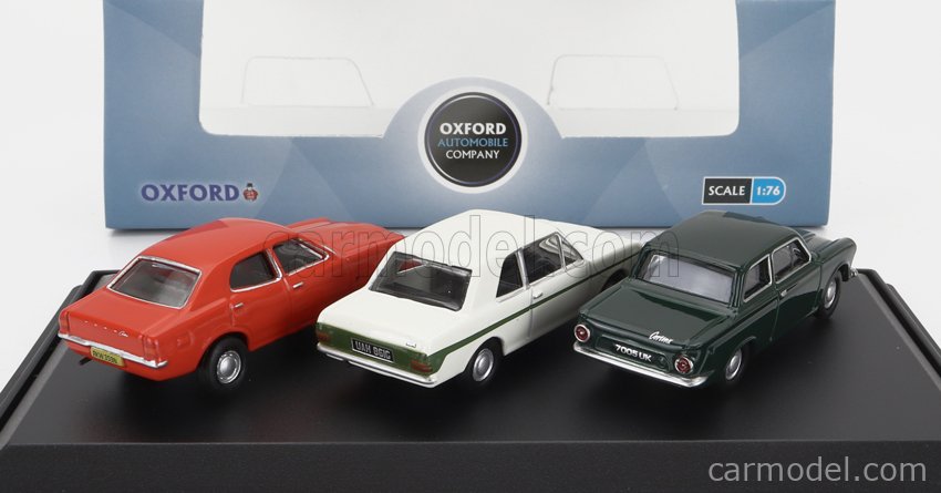 OXFORD-MODELS OXF76SET84 Scale 1/76 | FORD ENGLAND SET 3X CORTINA MKI ...