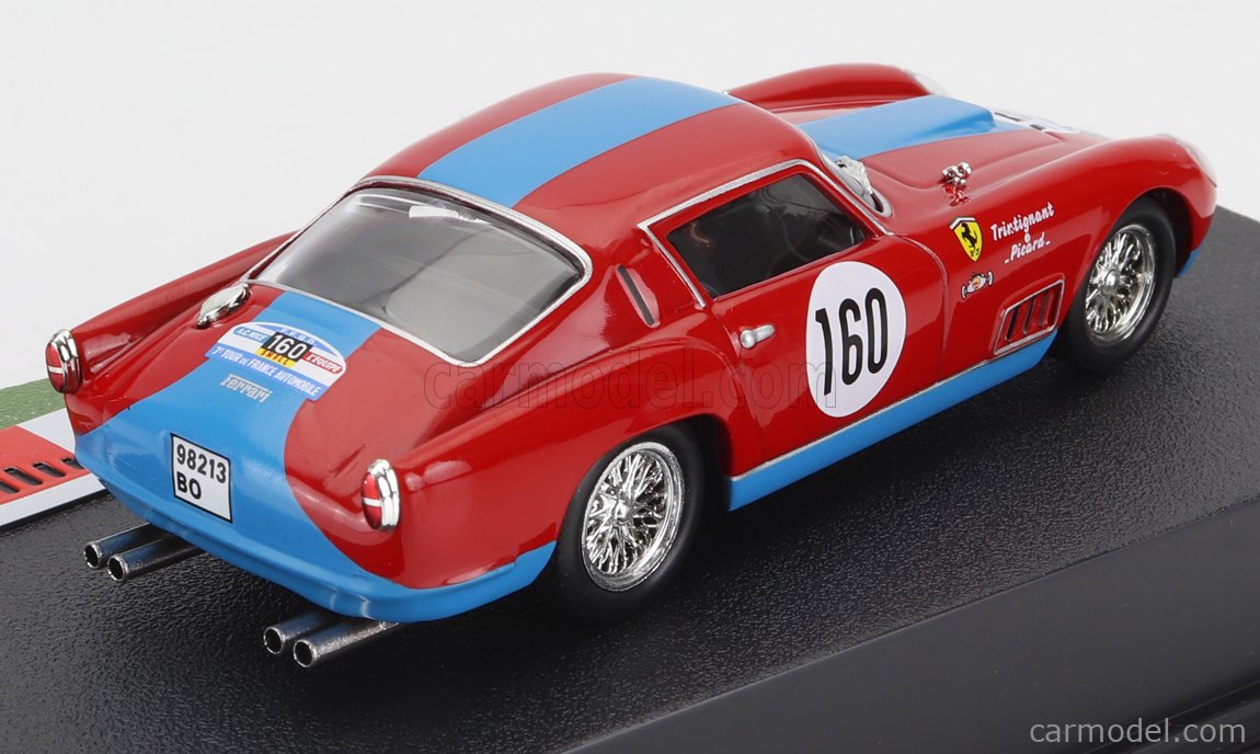 EDICOLA FRCOL023 Scale 1/43 | FERRARI 250GT BERLINETTA N 160 TOUR DE ...