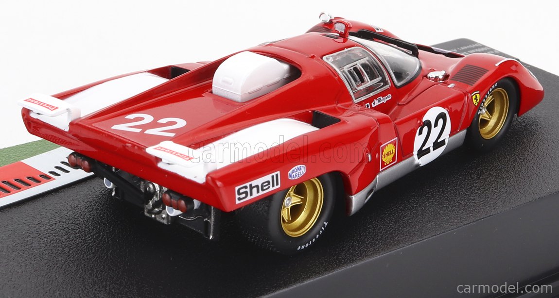 EDICOLA FRCOL026 Scale 1/43 | FERRARI 512M N 22 300KM IMOLA 1971 A ...