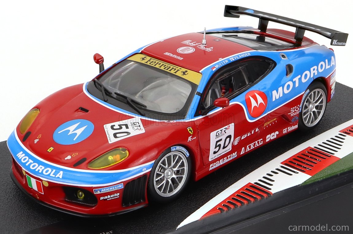 EDICOLA FRCOL057 Escala 1/43 | FERRARI F430 GTC TEAM MOTOROLA N 50 FIA ...