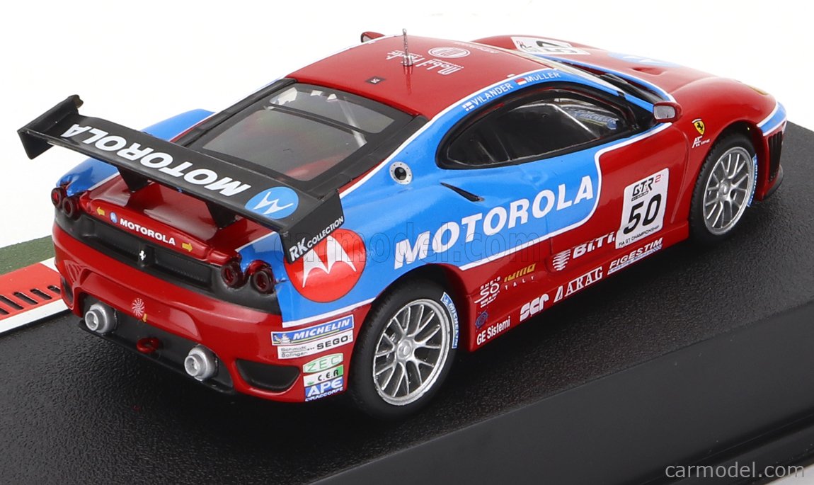 EDICOLA FRCOL057 Scale 1/43 | FERRARI F430 GTC TEAM MOTOROLA N 50 FIA ...