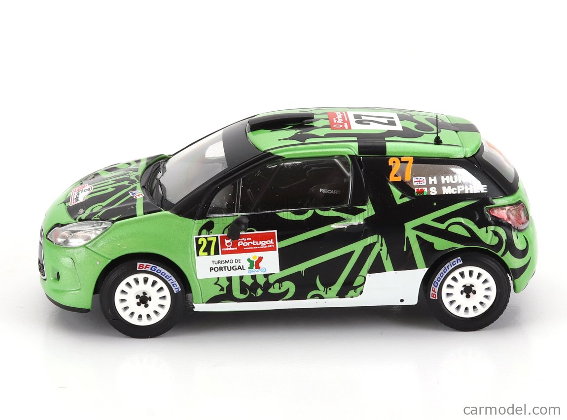 IXO-MODELS RAM461 Scale 1/43 | CITROEN DS3 R3 N 27 RALLY PORTUGAL IRC ...
