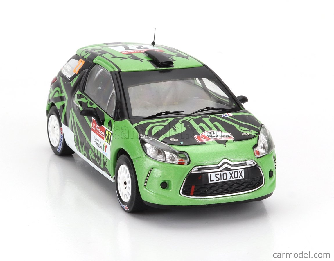 IXO-MODELS RAM461 Scale 1/43 | CITROEN DS3 R3 N 27 RALLY PORTUGAL IRC ...