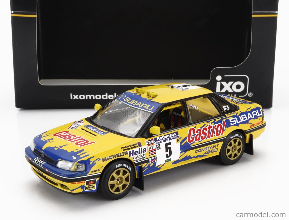 IXO-MODELS RAC229 Masstab: 1/43 | SUBARU LEGACY RS CASTROL N 5 RALLY ...