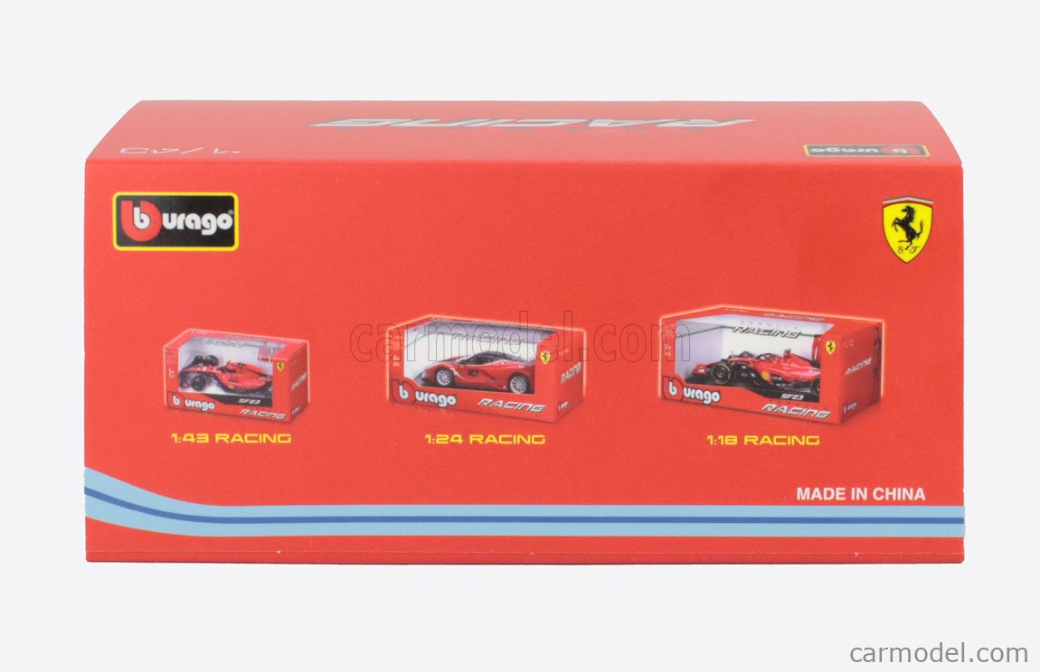 BURAGO 18-36843-LEC-MIAMI Scale 1/43 | FERRARI F1 SF-24 TEAM SCUDERIA ...