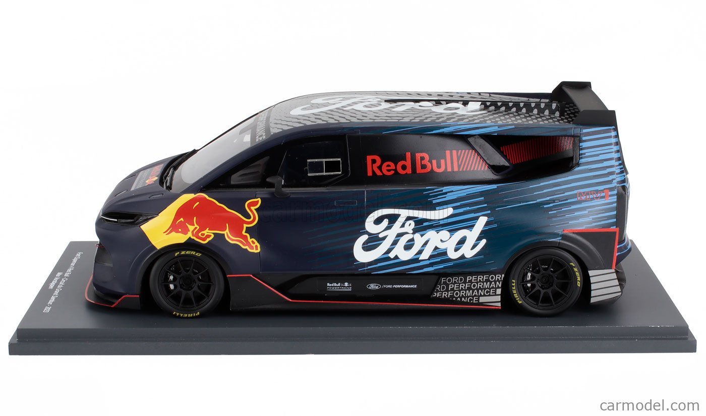 SPARK-MODEL 18S728 Scale 1/18 | FORD ENGLAND TRANSIT SUPERVAN 4 RED ...