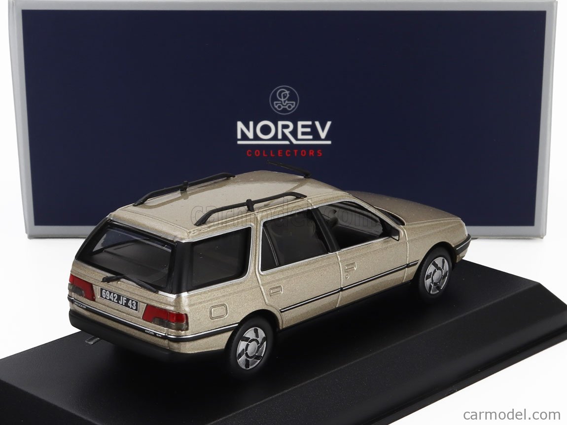 NOREV 474557 Scale 1/43 | PEUGEOT 405 BREAK SW STATION WAGON 1991 BEIGE