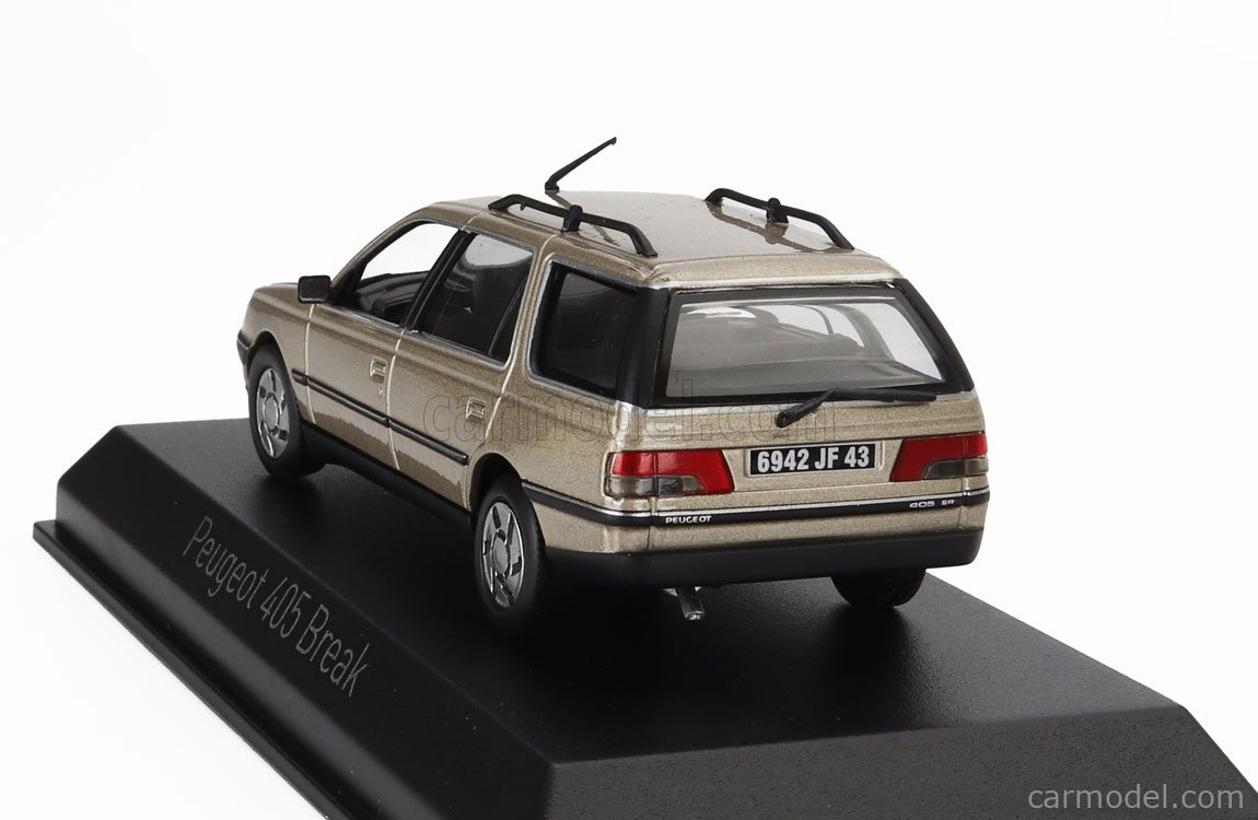 NOREV 474557 Scale 1/43 | PEUGEOT 405 BREAK SW STATION WAGON 1991 BEIGE