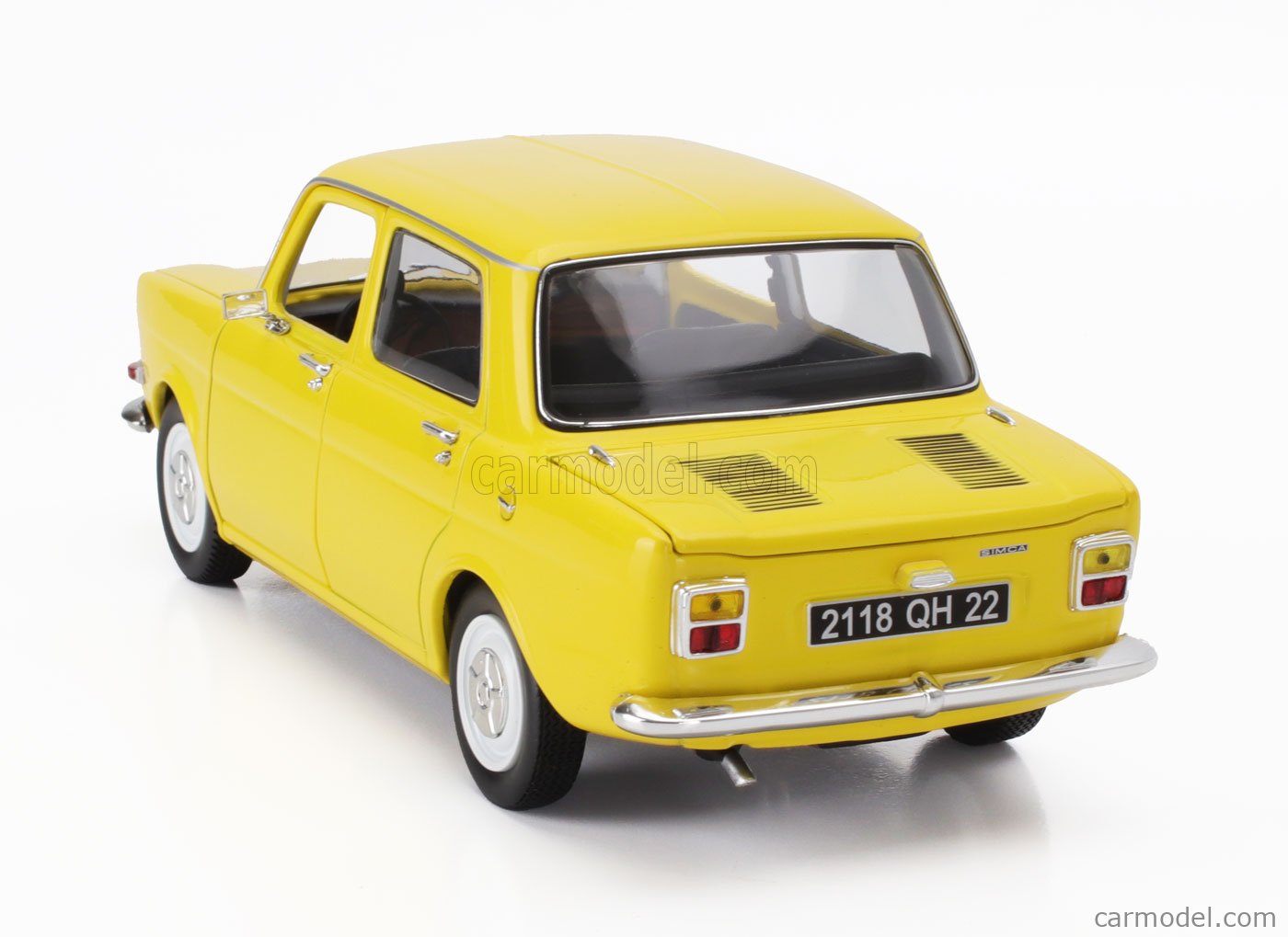 NOREV 185714 Scala 1/18 | SIMCA 1000 LS 1974 YELLOW