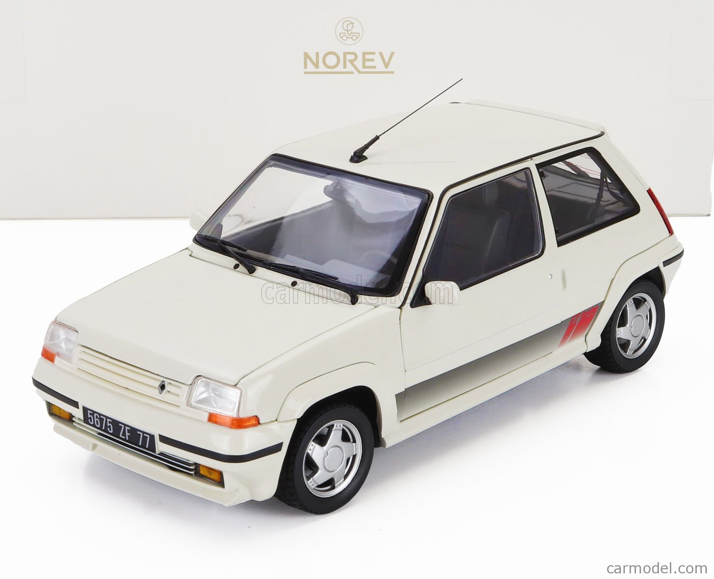 NOREV 185206 Scale 1/18 | RENAULT R5 SUPERCINQUE GT TURBO PHASE II 1989 ...