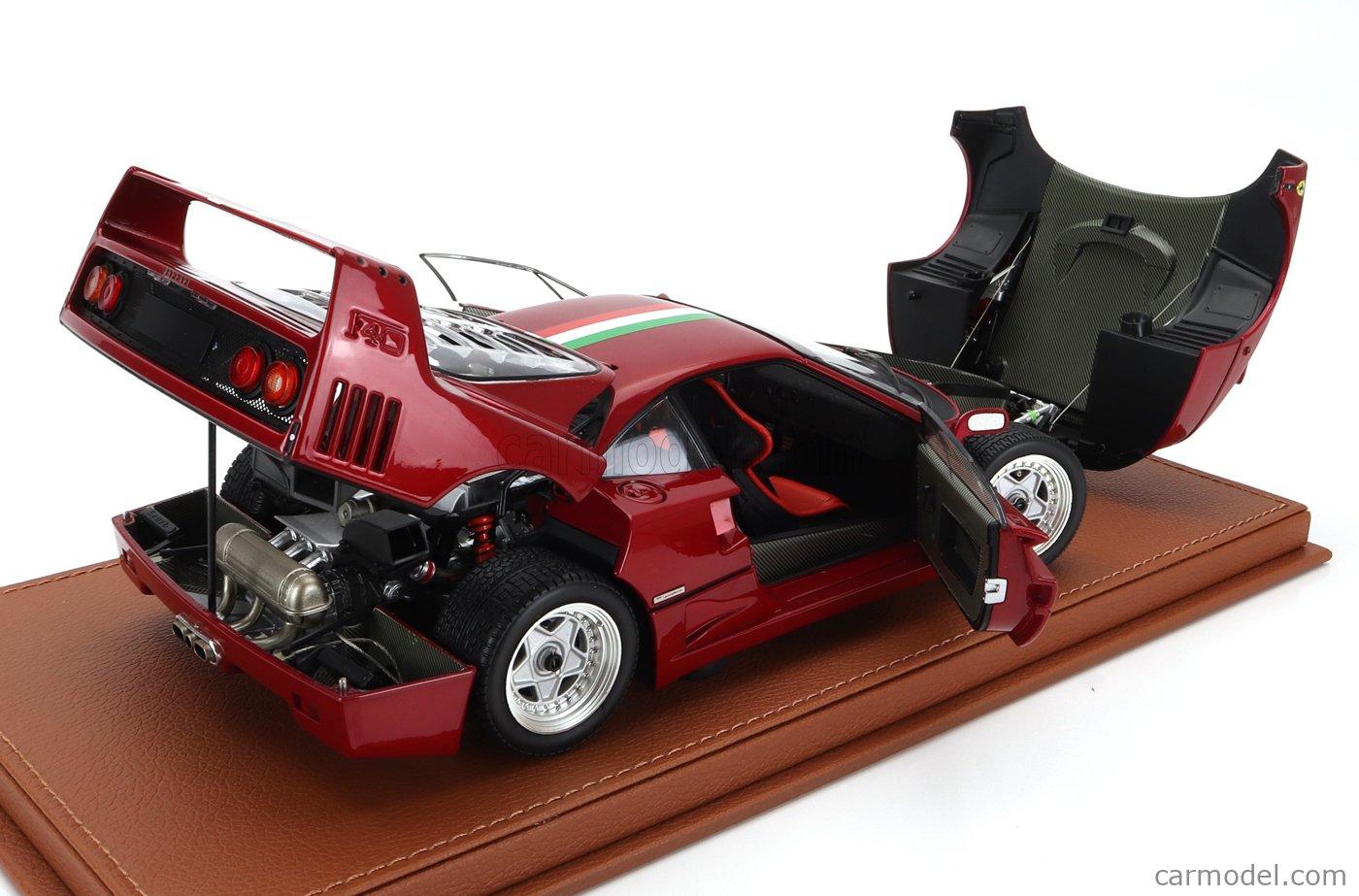 BBR-MODELS BBRKS006-VET Echelle 1/18 | FERRARI F40 ITALIAN FLAG STRIPES ...