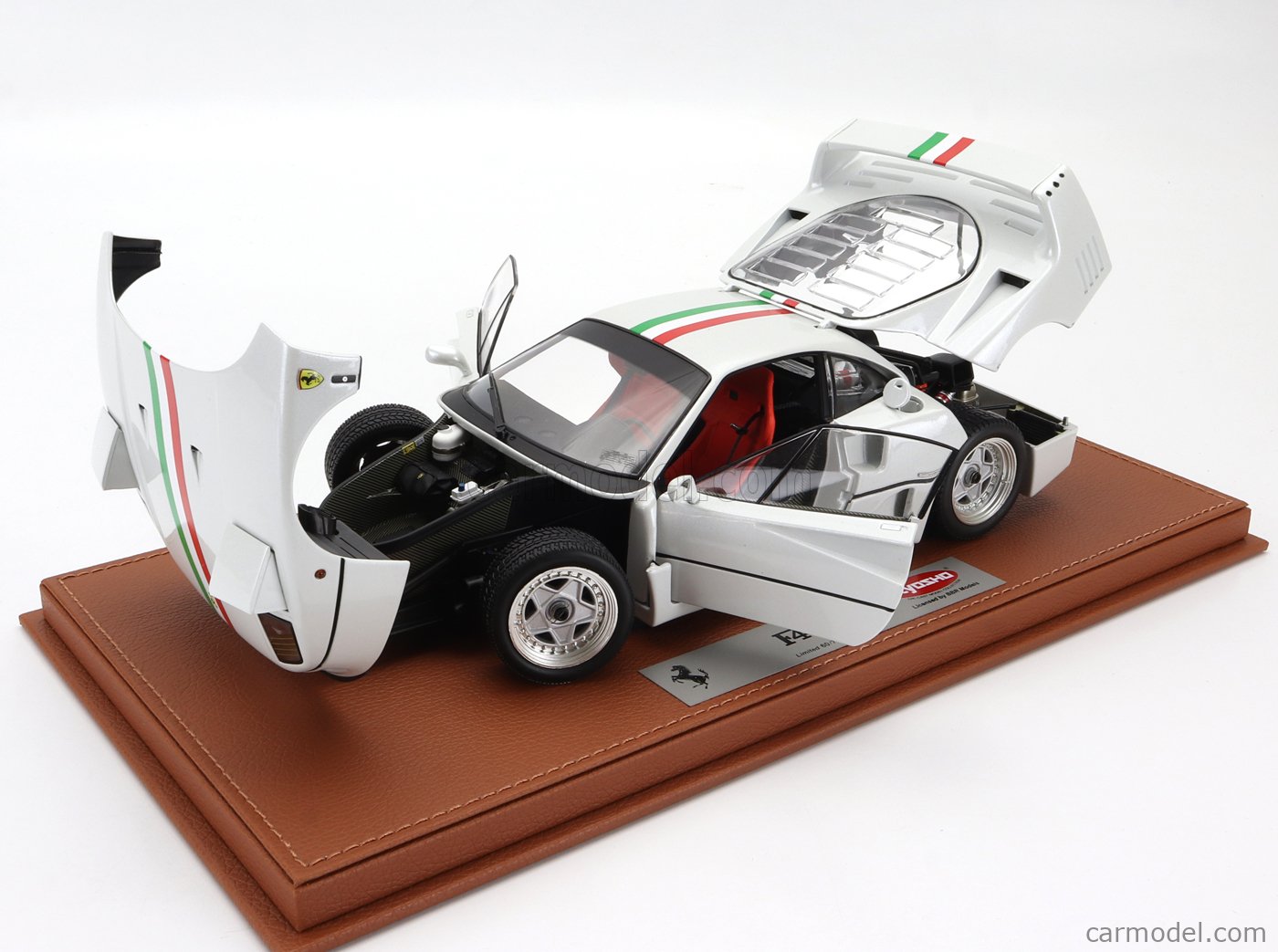 BBR-MODELS BBRKS004-VET Escala 1/18 | FERRARI F40 ITALIAN FLAG STRIPES ...