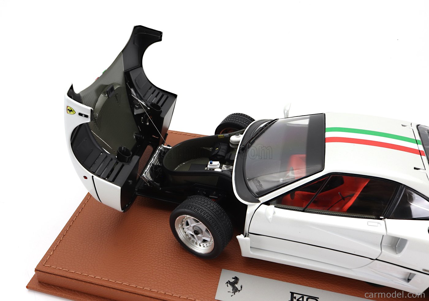 BBR-MODELS BBRKS004-VET Scale 1/18 | FERRARI F40 ITALIAN FLAG STRIPES ...