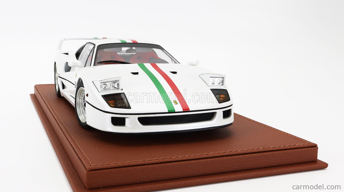 BBR-MODELS BBRKS004-VET Scale 1/18 | FERRARI F40 ITALIAN FLAG STRIPES ...