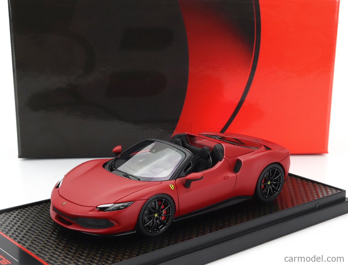 BBR-MODELS BBRC268E1 Scale 1/43 | FERRARI 296 GTS SPIDER 2022 ROSSO F1 ...