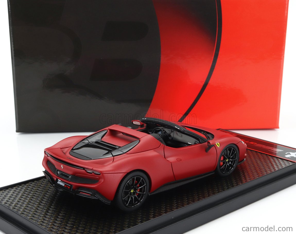 BBR-MODELS BBRC268E1 Scale 1/43 | FERRARI 296 GTS SPIDER 2022 ROSSO F1 ...