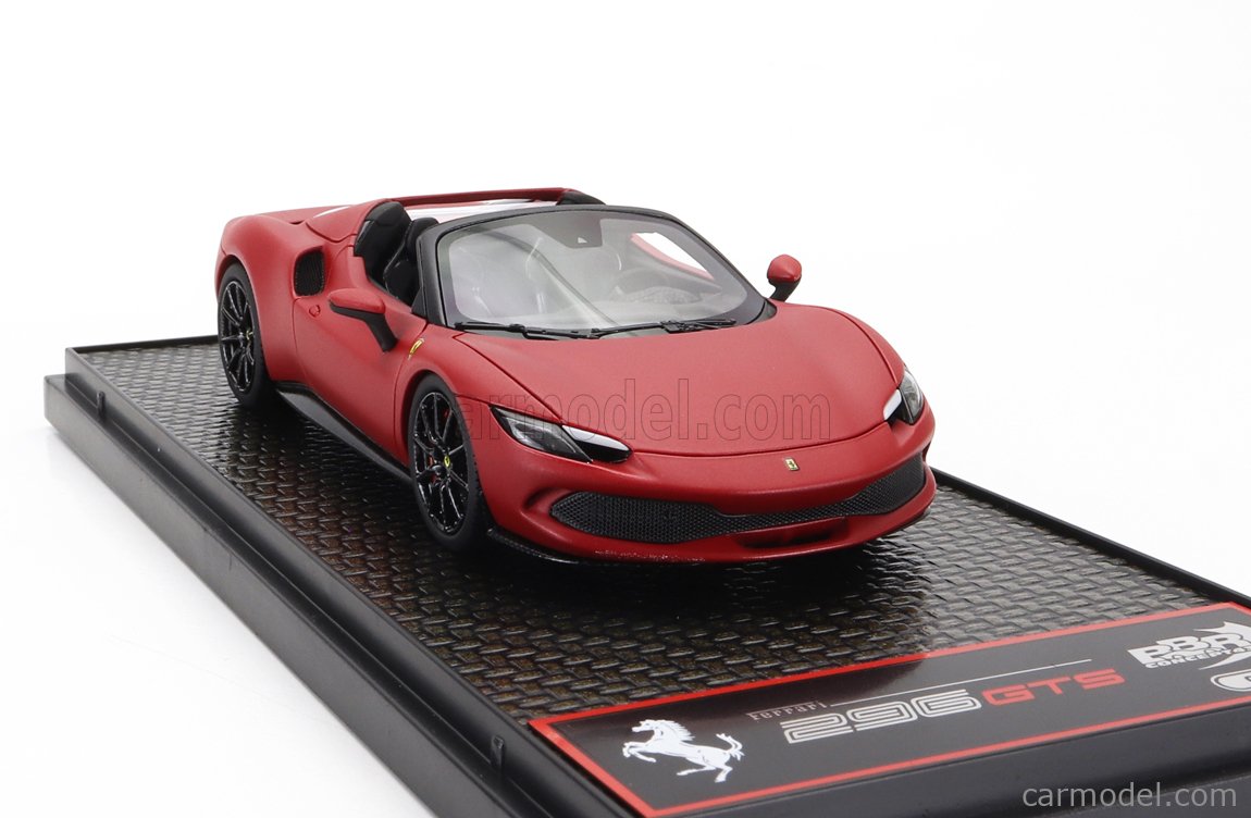 BBR-MODELS BBRC268E1 Scale 1/43 | FERRARI 296 GTS SPIDER 2022 ROSSO F1 ...