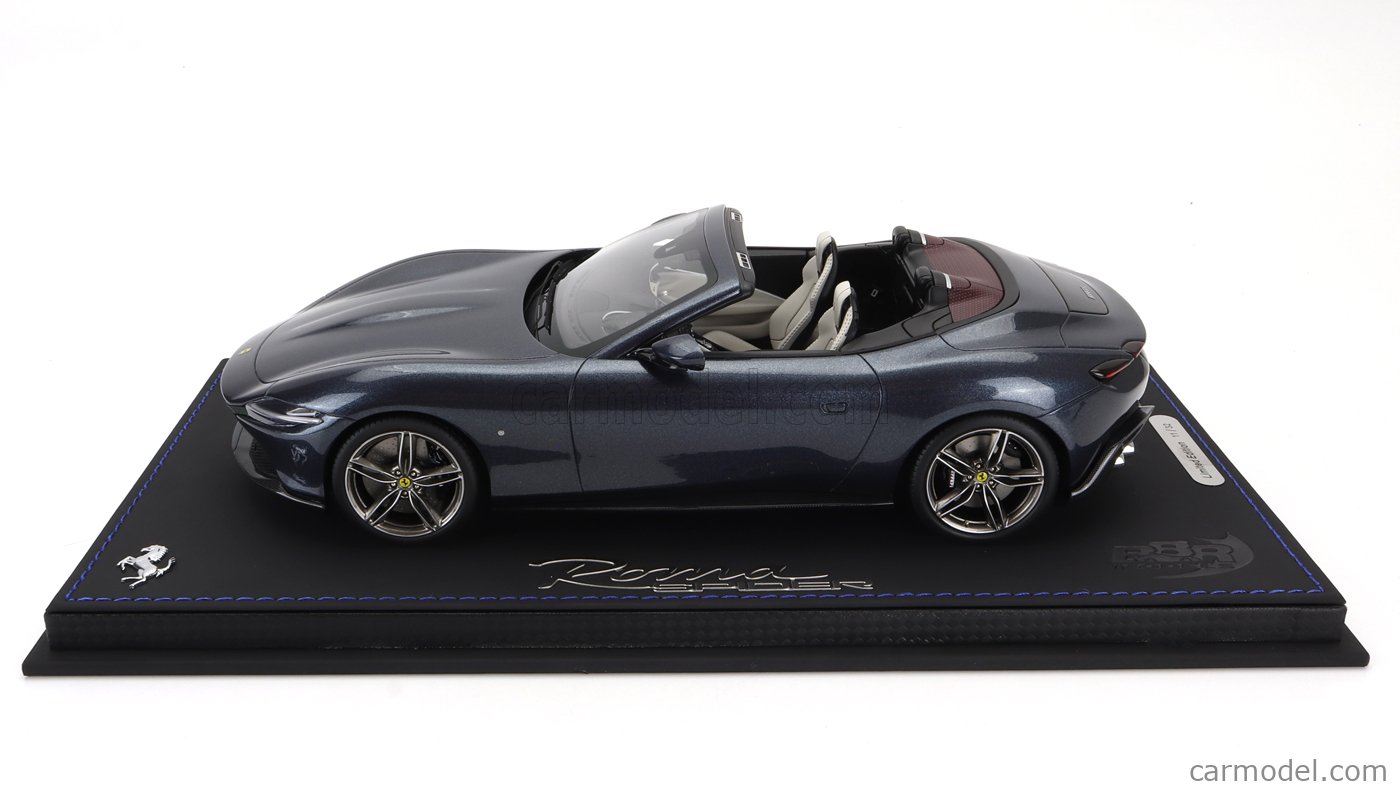 Bbr Models P18230d Vet Scale 118 Ferrari Roma Spider Open 2020 Con Vetrina With Showcase